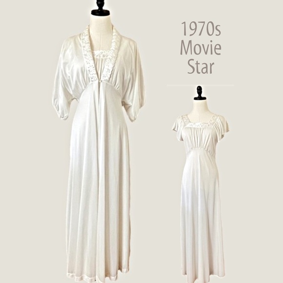 Vintage | Intimates & Sleepwear | Vintage 7s Does 40s Movie Star Robe ...
